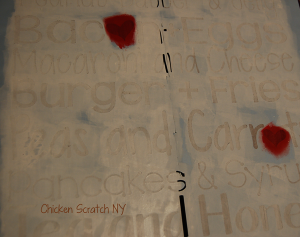 Kitchen Love Subway Art Sign