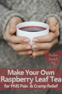DIY Raspberry Leaf Tea