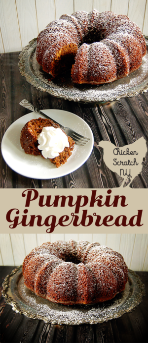 Pumpkin Gingerbread
