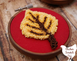 Autumn Punch Needle Patterns