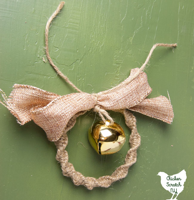 Macramé Wreath Ornament