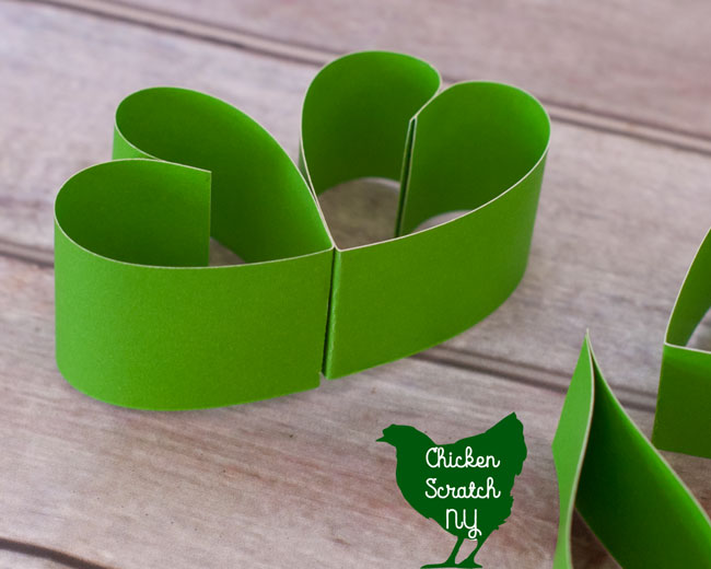 Easy DIY Paper Shamrocks