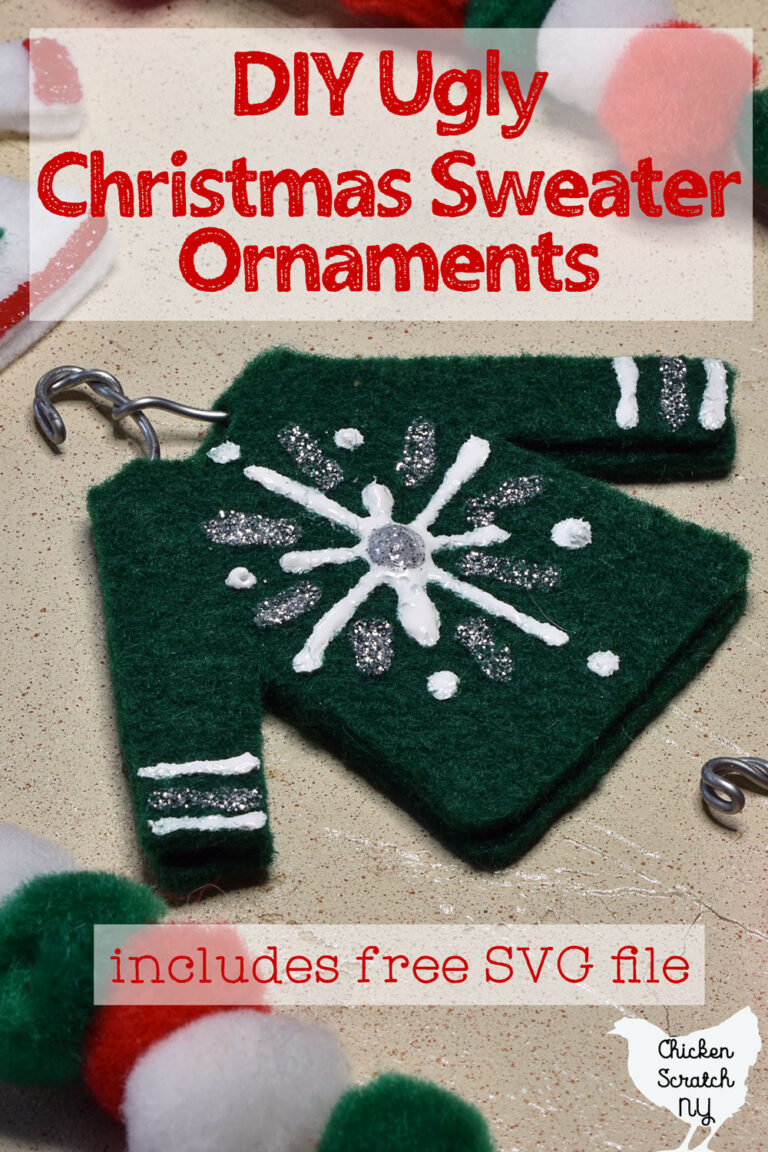 Ugly Sweater Ornaments