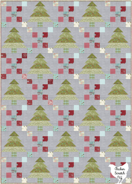 Winter Lattice Quilt Pattern