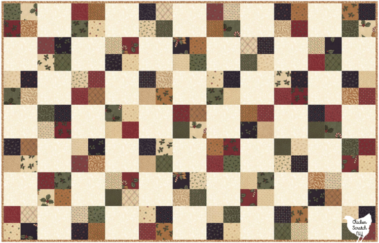 Magic 4 Patch Block - Alfred Quilt Pattern