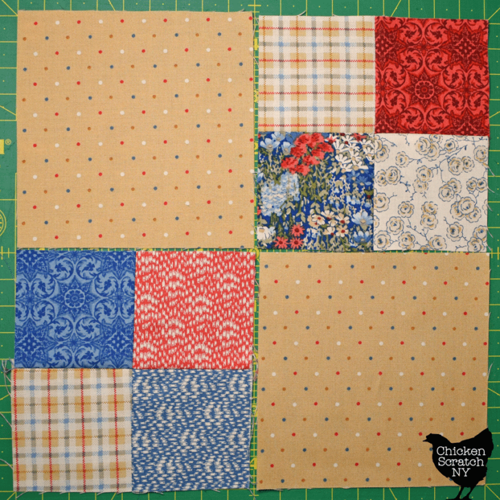 Magic 4 Patch Block - Alfred Quilt Pattern